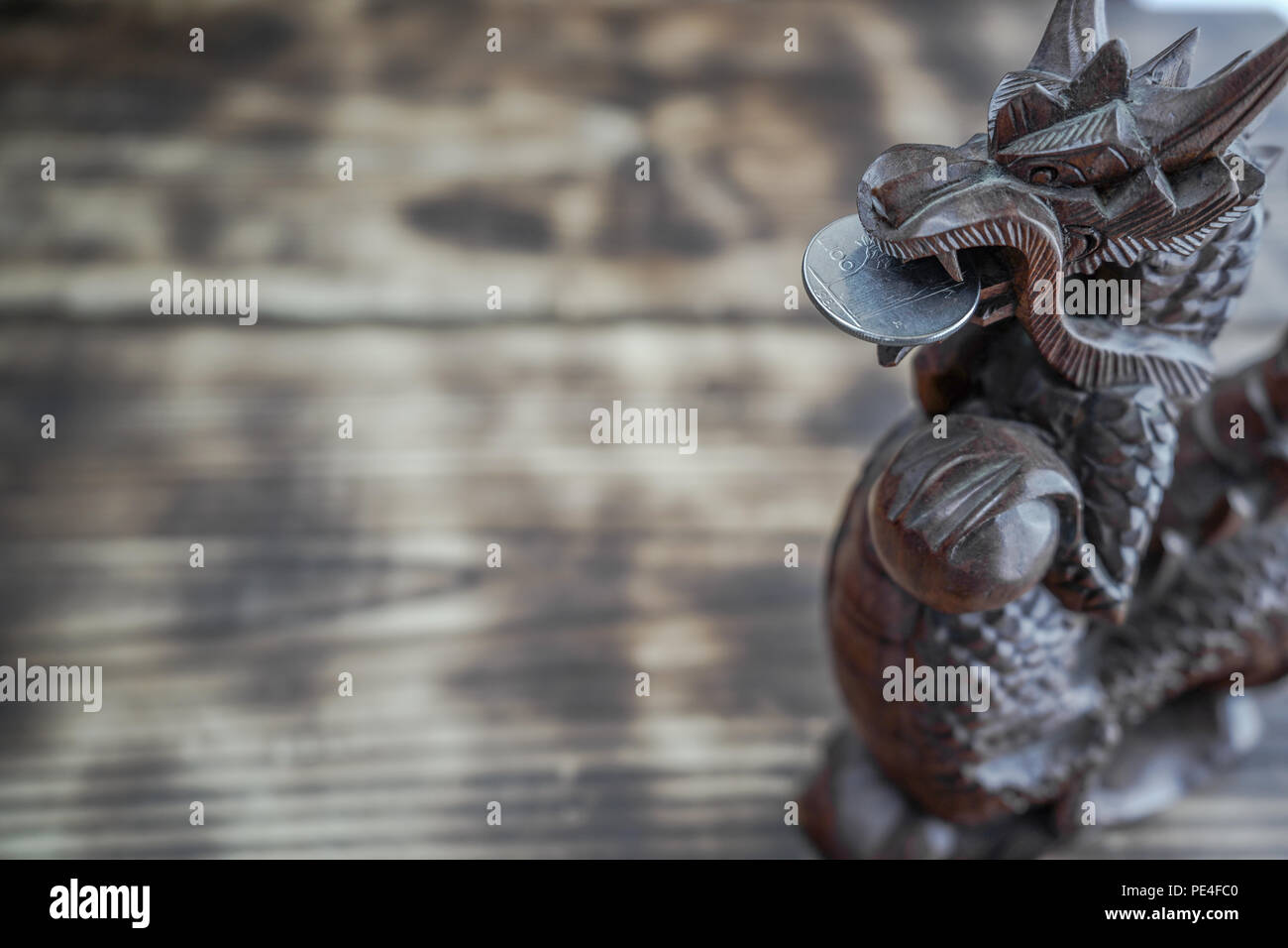 The word dragon entered the English language in the early 13th century ...