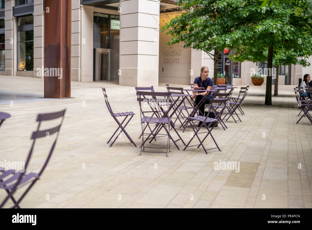 St pancras square hi-res stock photography and images - Alamy