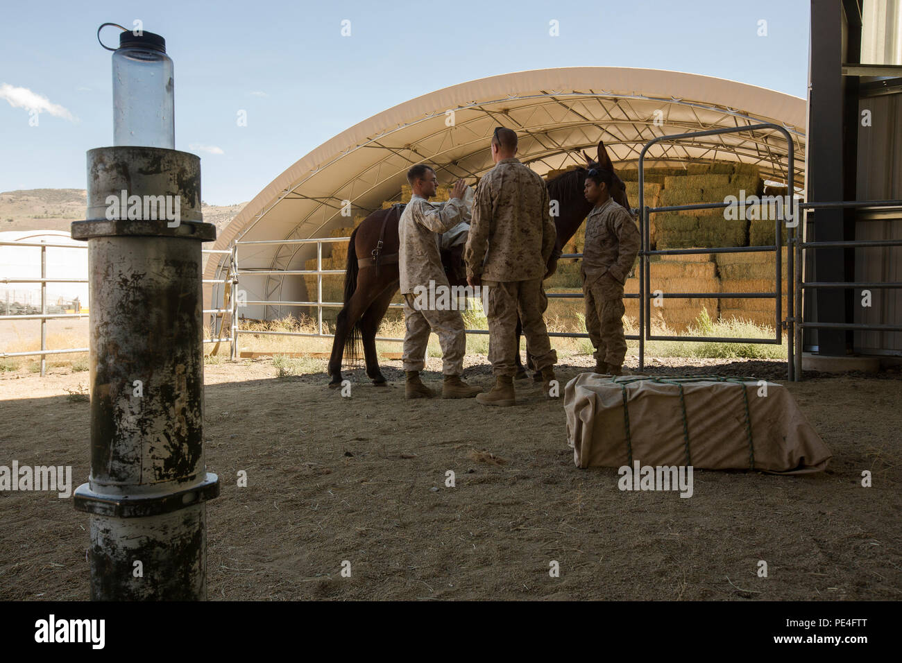 U.S. Marines with 1st Battalion, 6th Marine Regiment (1/6), 2nd Marine ...