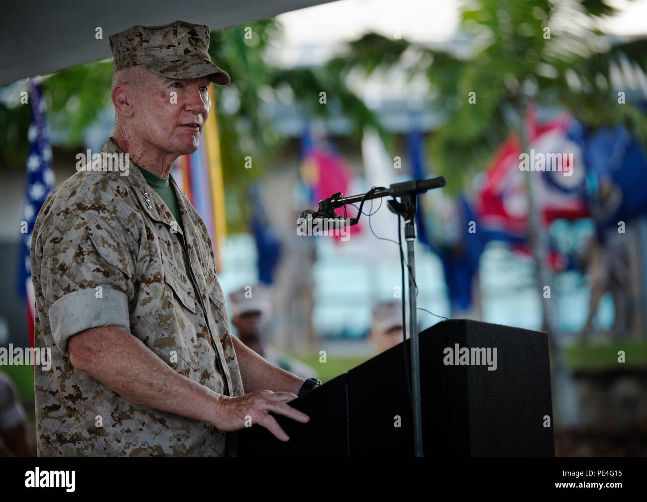 Lt. Gen. John A. Toolan, commander of U.S. Marine Corps Forces, Pacific ...