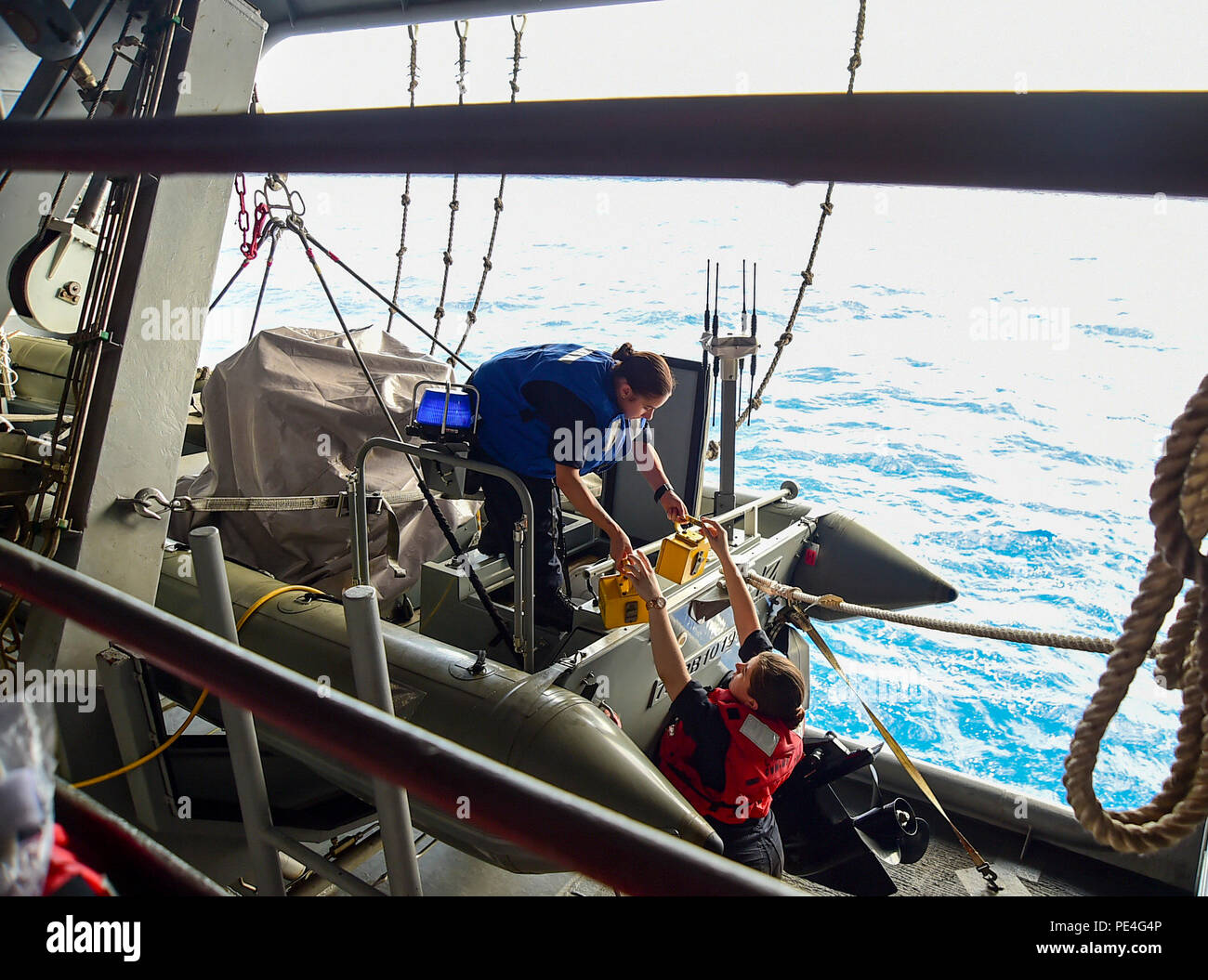 150910-N-ZZ999-135 ATLANTIC OCEAN (Sept. 10, 2015) – Seaman Maggie ...