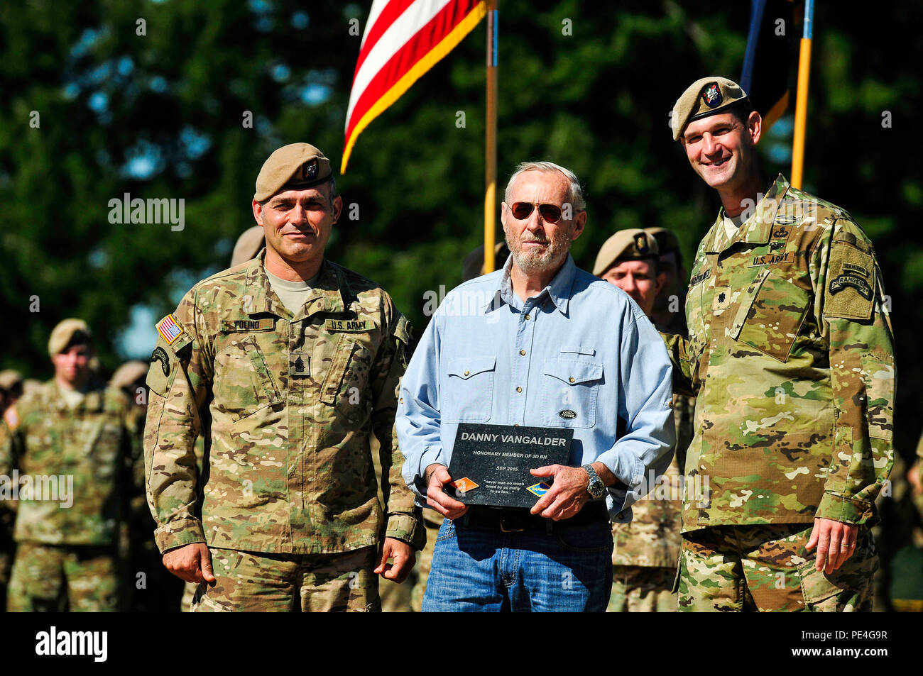 Lt. Col. Jay Bartholomees, commander, 2nd Battalion, 75th Ranger ...