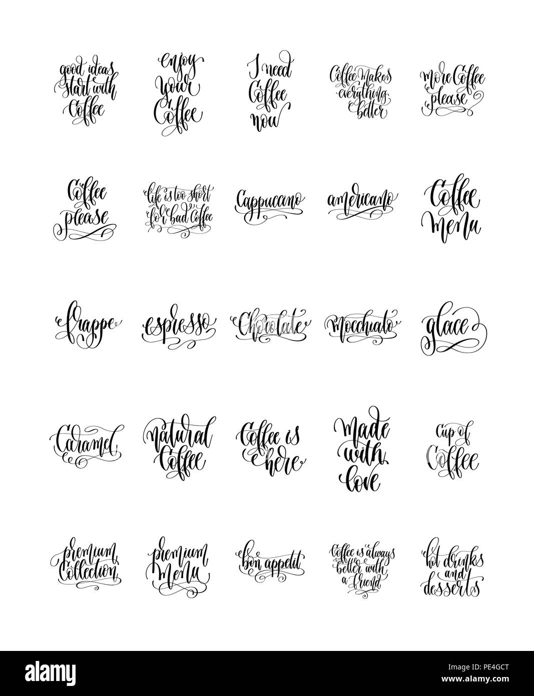 Coffee sh Stock Vector Images - Alamy