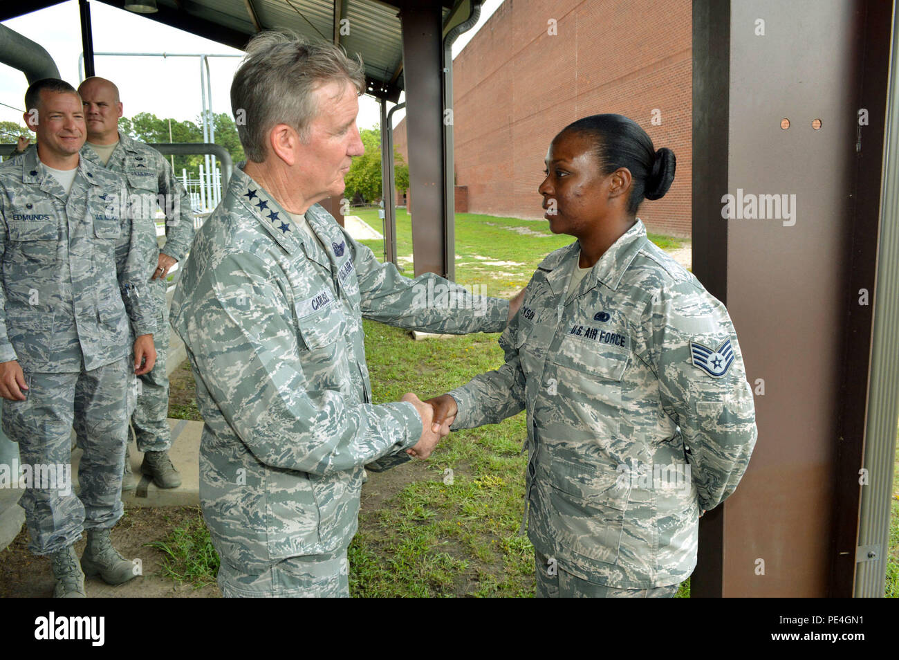 U.S. Air Force Gen. Hawk Carlisle, commander of Air Combat Command ...