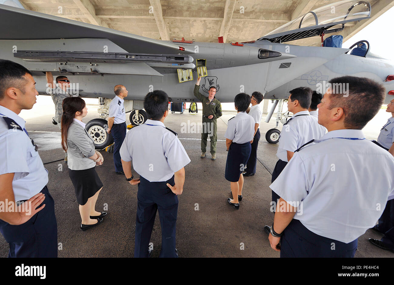 U.S. Air Force Capt. Steven Hendricks, 44th Fighter Squadron pilot ...