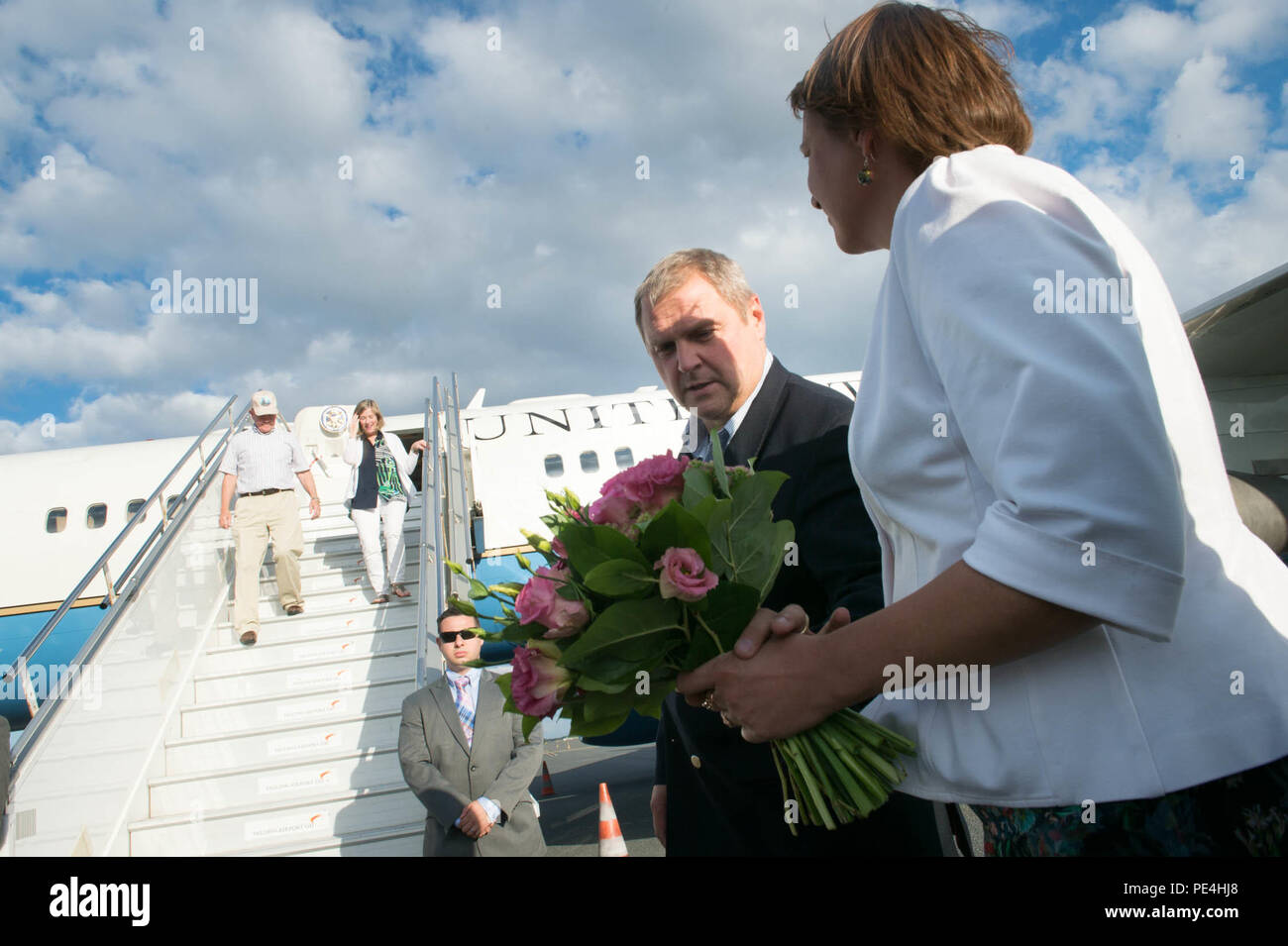 Estonian Lt Gen Riho Terras, Commander of Estonian Defense Forces, and ...