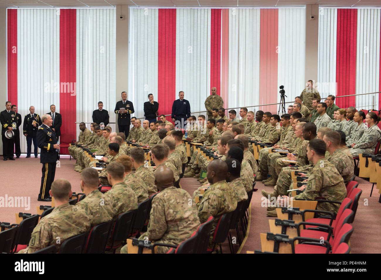 Gen. Martin E. Dempsey, chairman of the Joint Chiefs of Staff, talks ...
