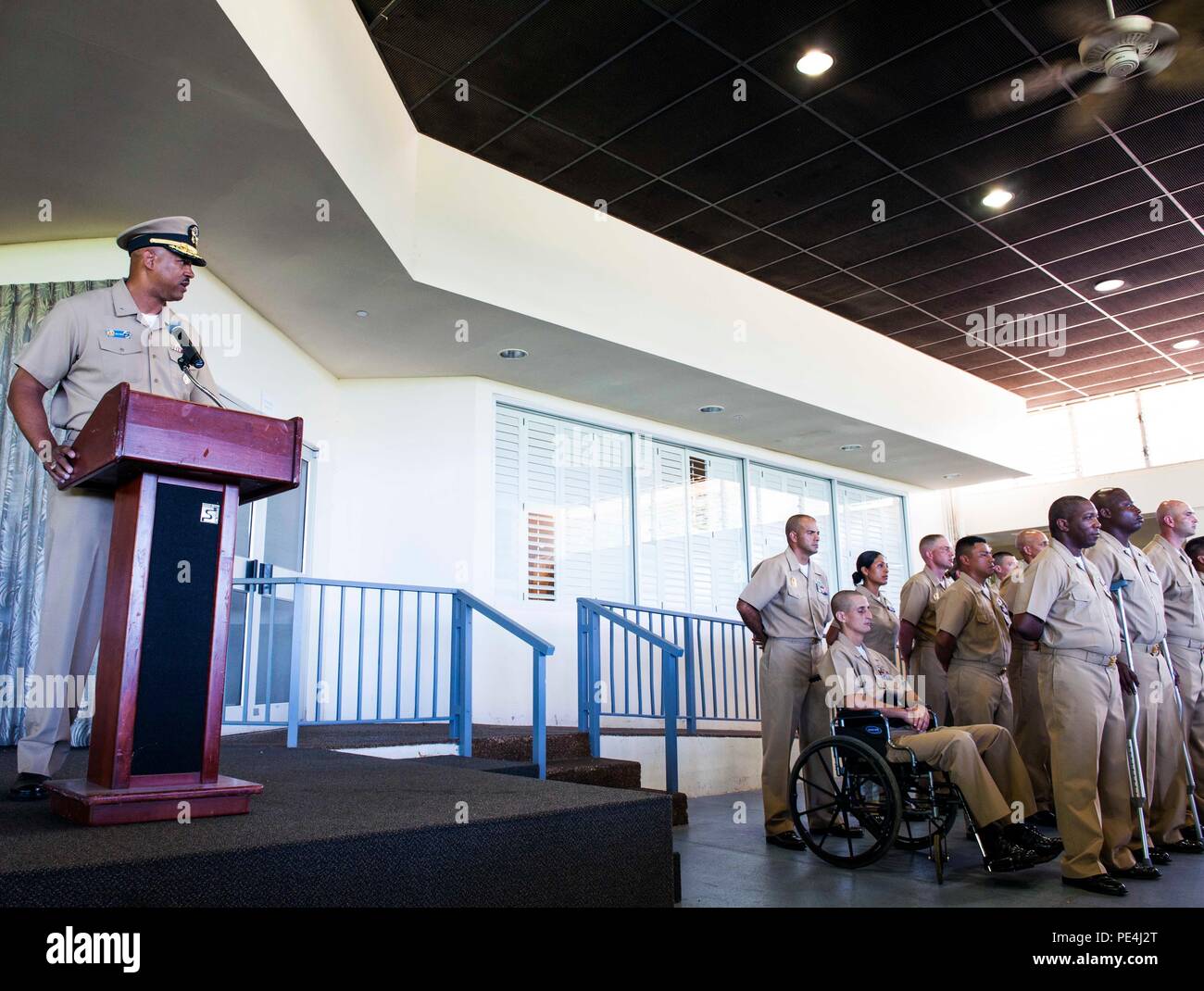 150916-N-ON468-051PEARL HARBOR (Sept. 16, 2015) Rear Adm. John Fuller ...