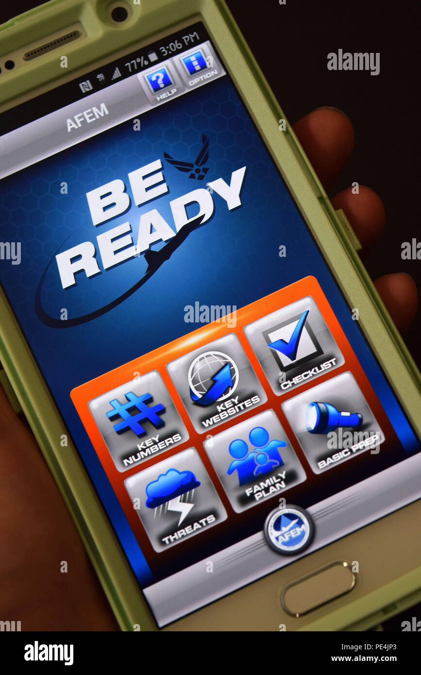 Air force be ready app hi-res stock photography and images - Alamy