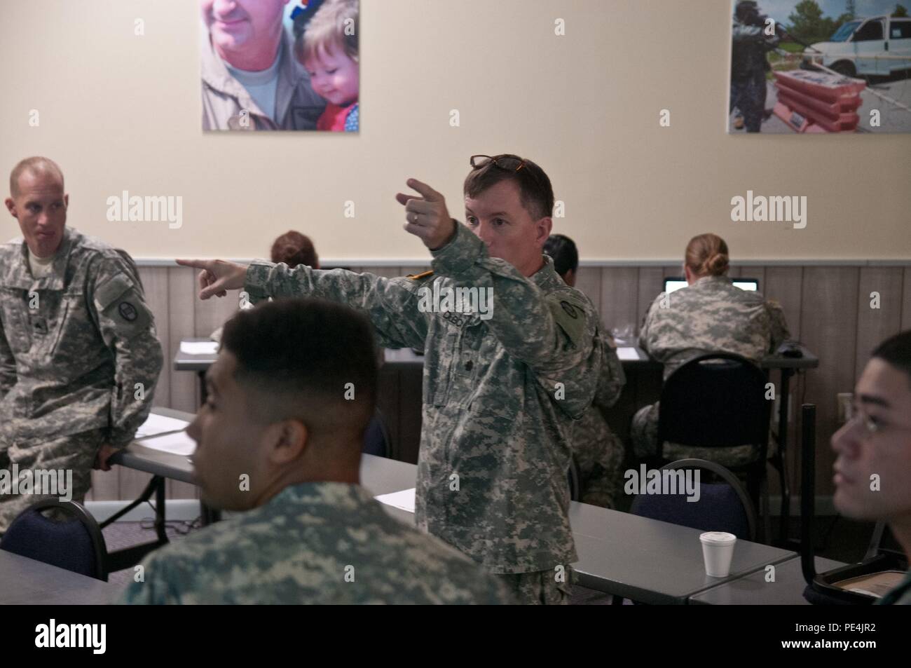 U.S. Army Lt. Col. John DuBose, the surgeon assigned to the 30th ...