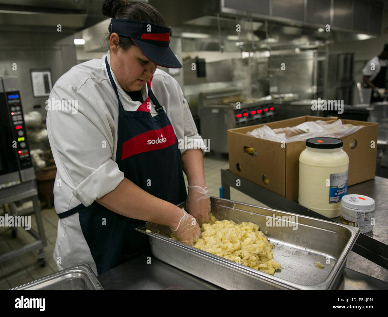 Navy hospital mess hall hi-res stock photography and images - Alamy