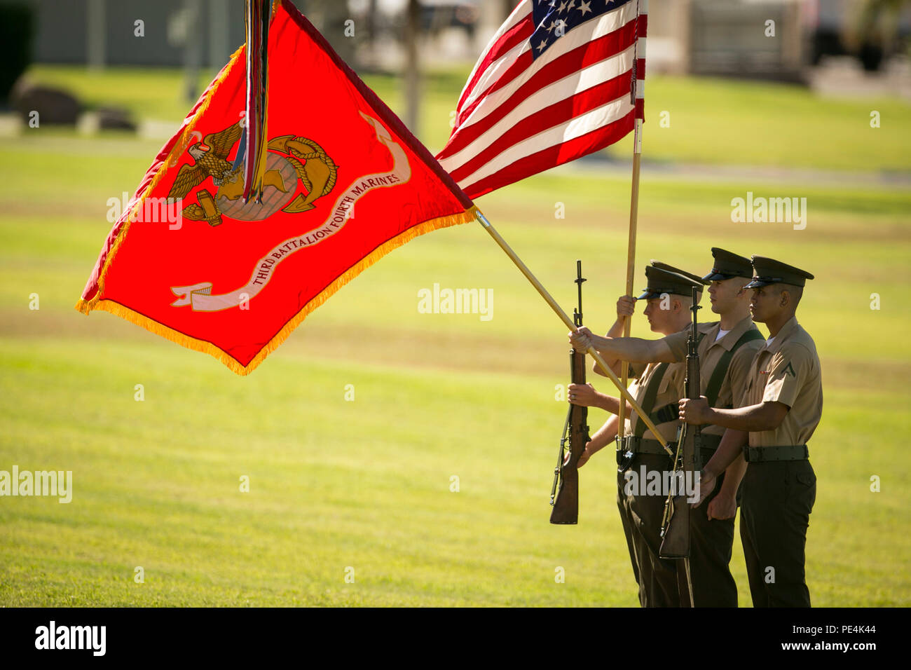 Third marine regiment colors hi-res stock photography and images - Alamy