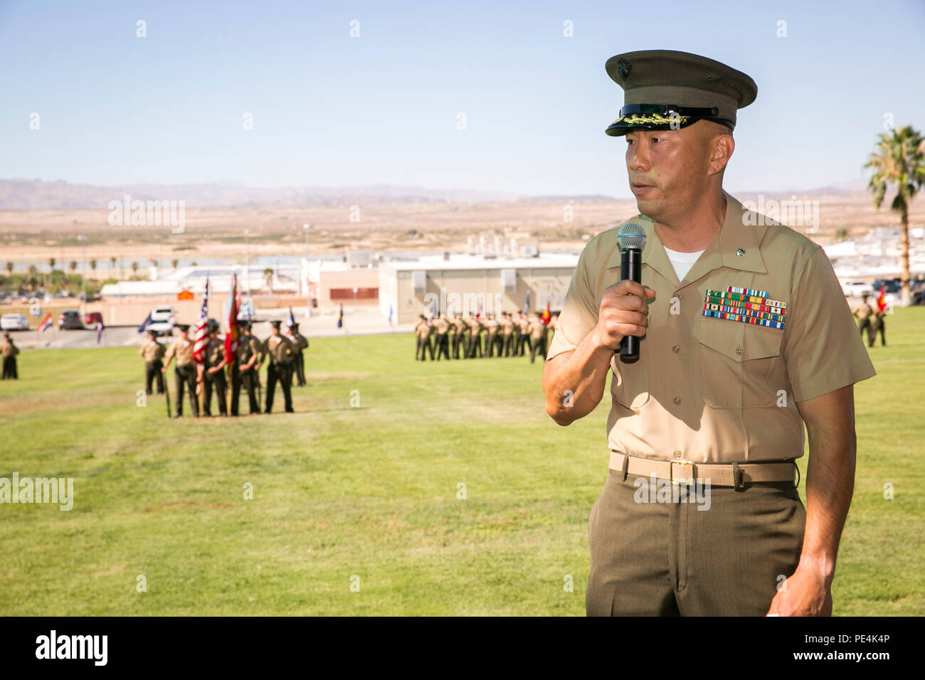 Lt. Col. Brian S. Middleton, commanding officer, 3rd Battalion, 4th ...