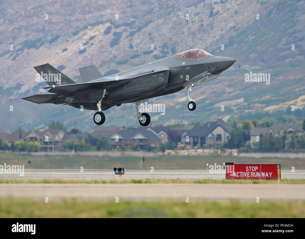 34th Fighter Squadron Commander Lt. Col. George Watkins lifts off from ...