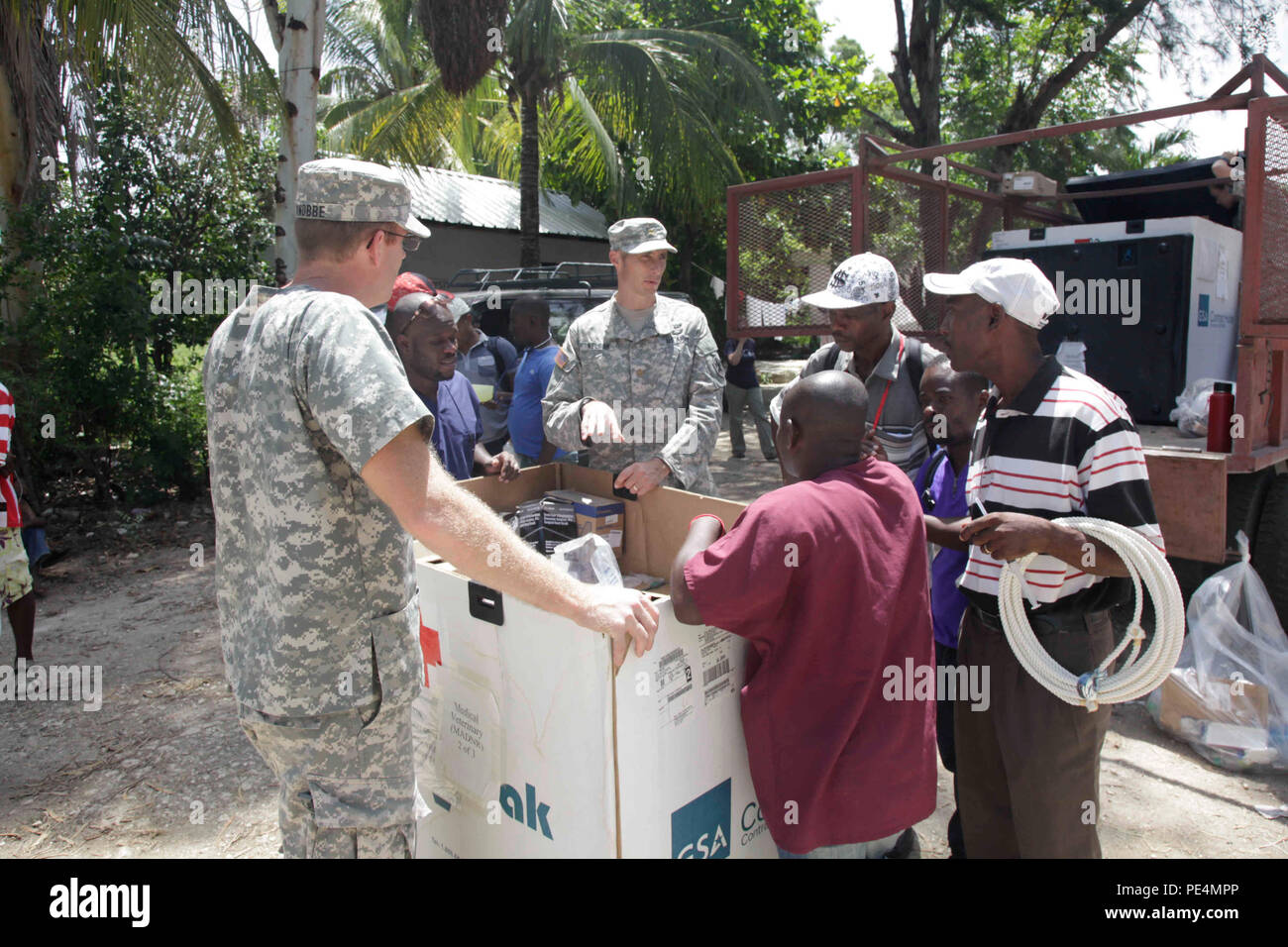 150918-A-OM702-244 GRESSIER, Haiti (Sept. 15, 2015) Army Maj. Marc ...