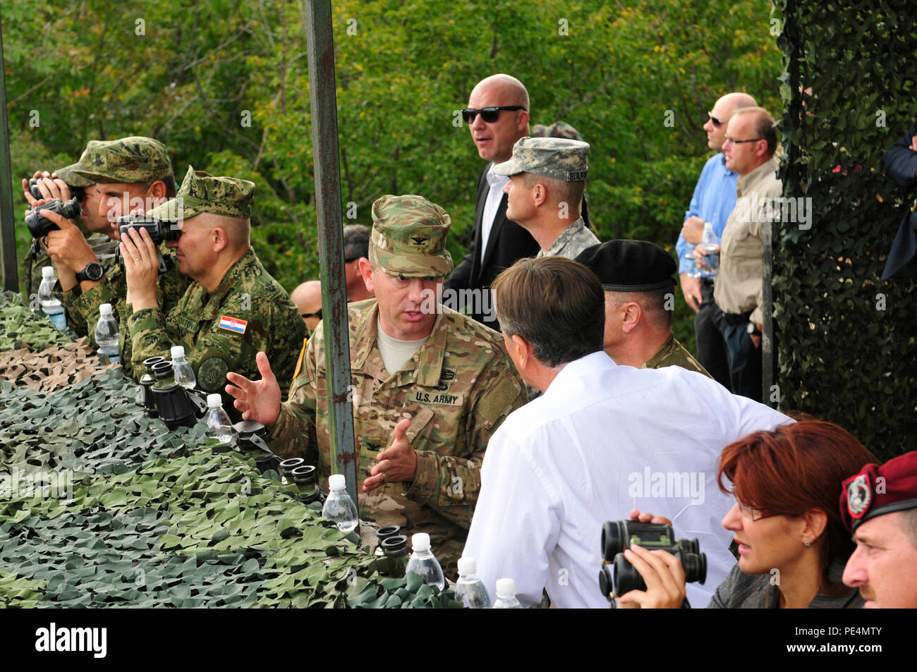 Joint multinational simulation center hi-res stock photography and ...