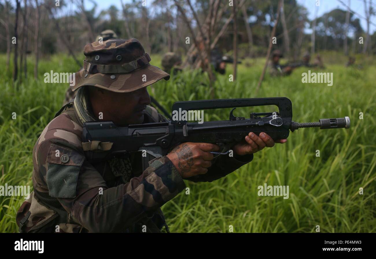 Royal tongan marine infantry hi-res stock photography and images - Alamy