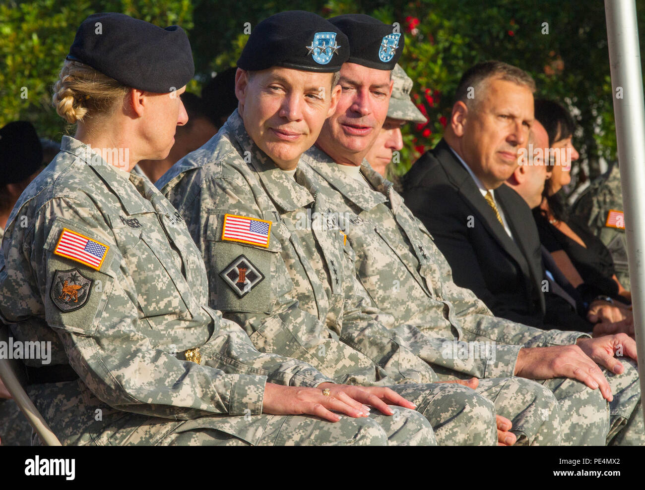Lt. Gen. Jeffrey W. Talley, the 32nd chief of Army Reserve, shares a ...