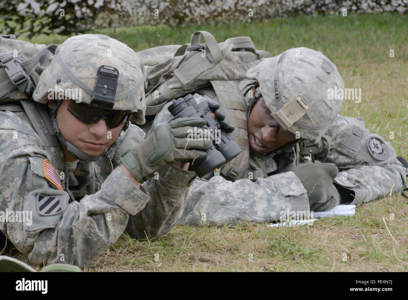 U.S. Troopers assigned to 2nd Cavalry Regiment, practice how to ...