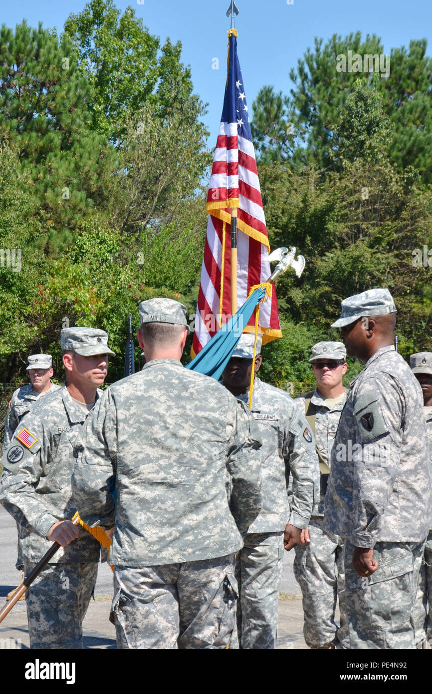Col. Thomas Niles, commander of the Logistical Civil Augmentation ...
