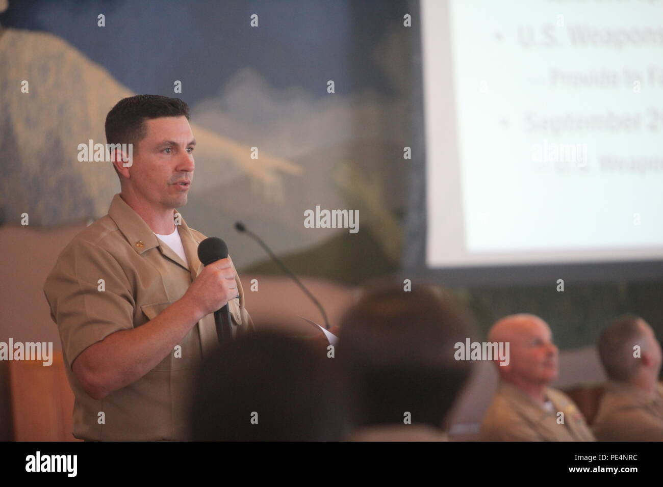 Senior Chief Petty Officer Wayne George a Religious Program Specialist ...