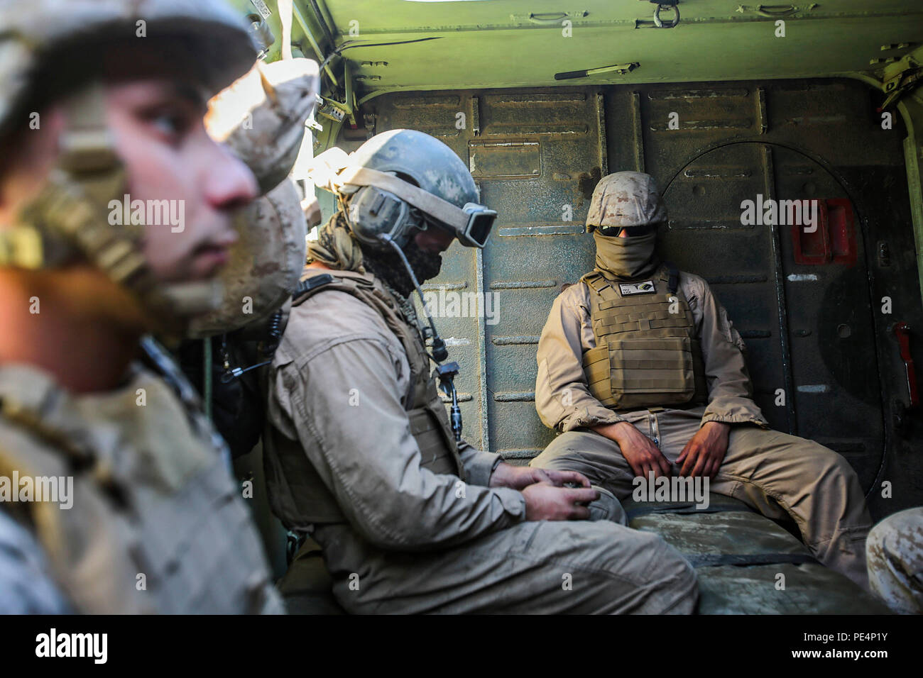 Marines and Sailors with 1st Marine Division, I Marine Expeditionary ...