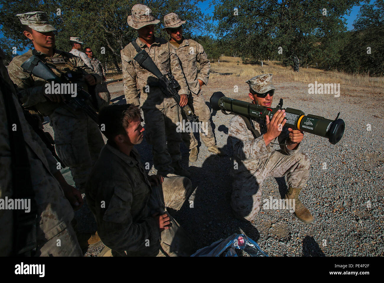 During Exercise Pioneer Express at Camp Roberts, California, Marines ...