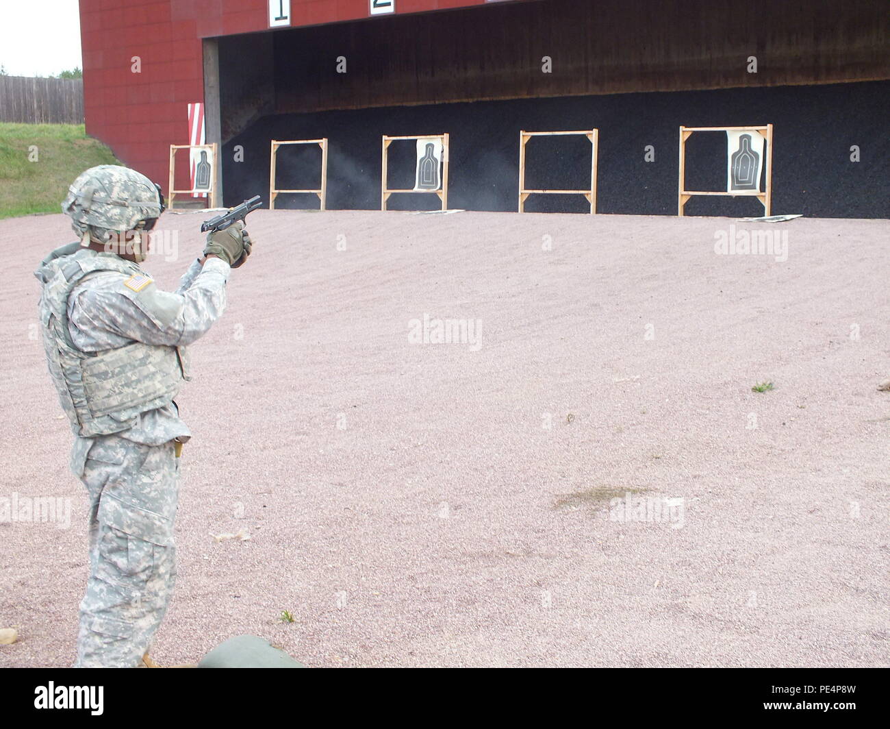 U.S. Soldiers with the 12th Combat Aviation Brigade, compete in a ...