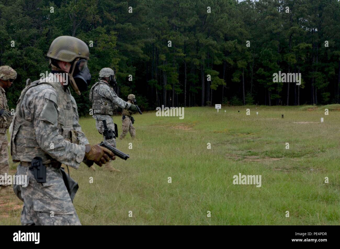U.S. Army Forces Command Weapons Marksmanship Competition participants ...