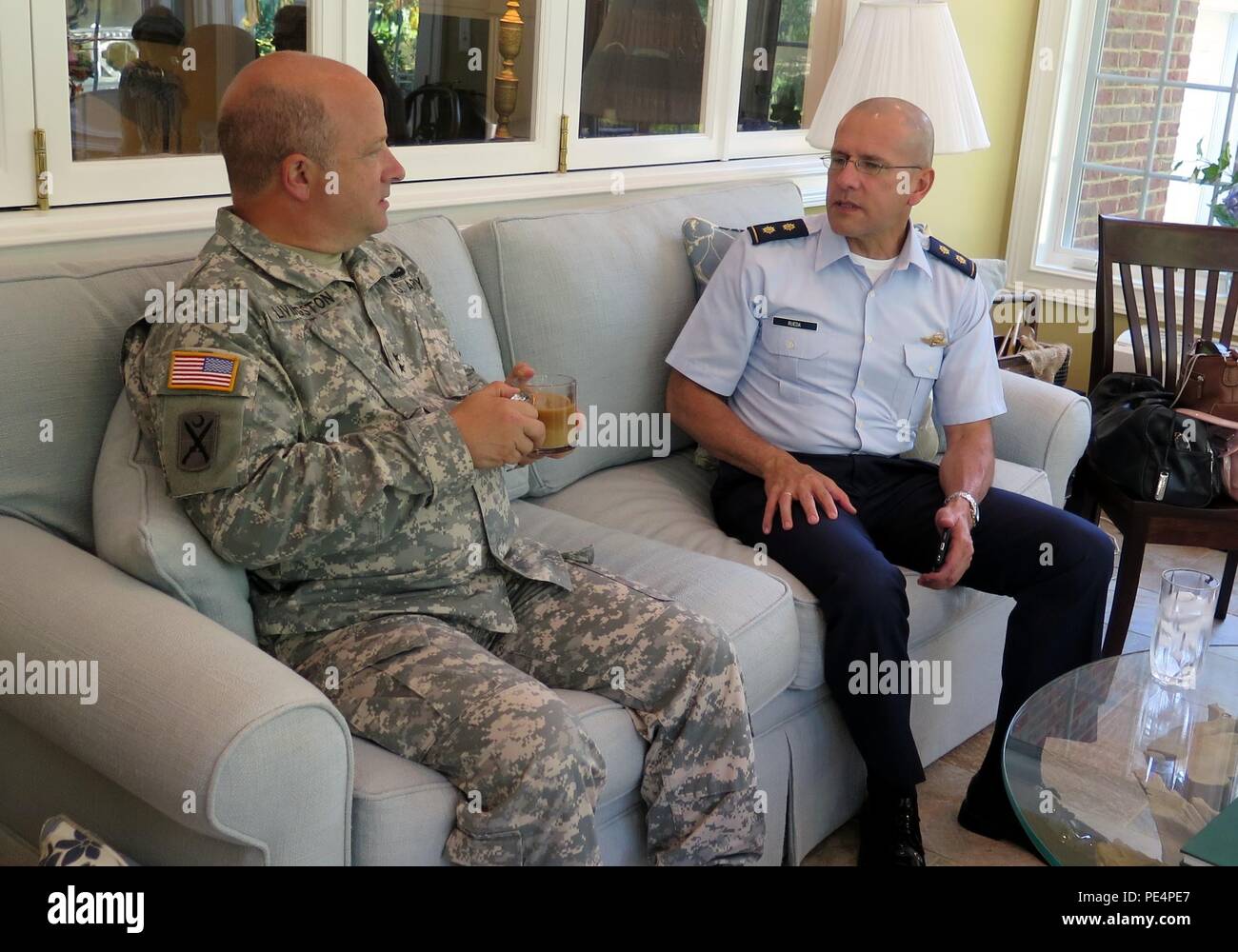 U.S. Army Maj. Gen. Robert E. Livingston, Jr., adjutant general for ...