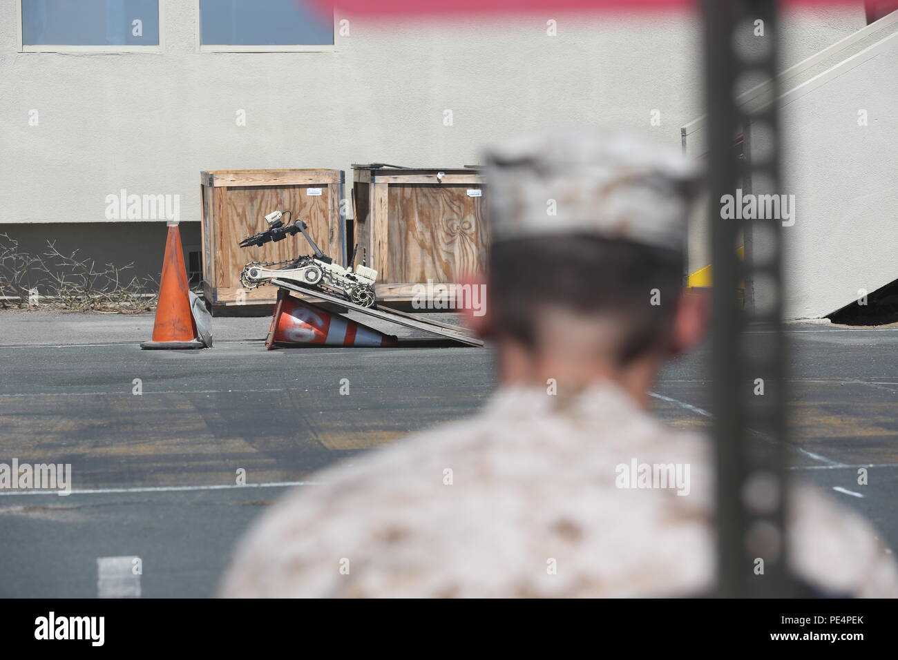 Corporal Justin Goodwin, a chemical, biological, radiological, nuclear ...