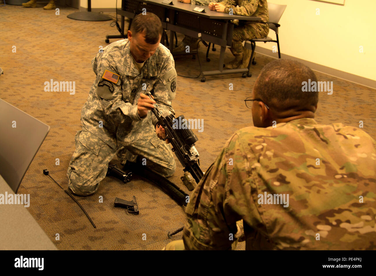 Captain Dustin Duncan, a primary assault UH-60 Blackhawk trainer ...