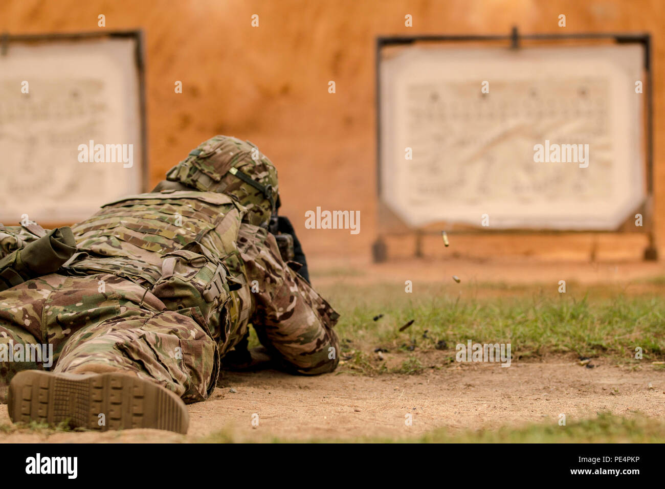 Sergeant Ben Mercer, a combat engineer with U.S. Army Reserve Theater ...
