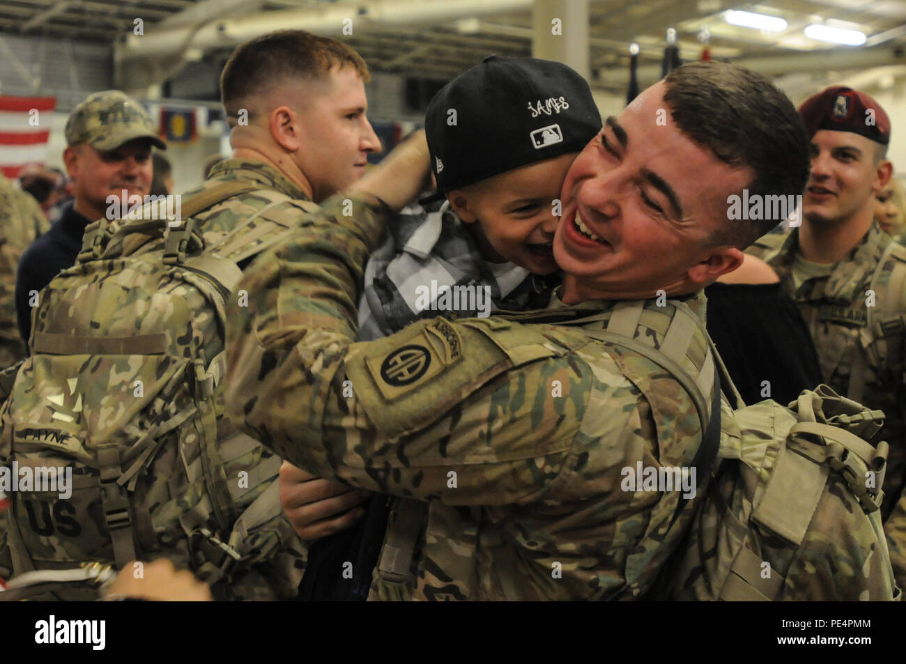 A paratrooper assigned to 3rd Brigade Combat Team, 82nd Airborne ...