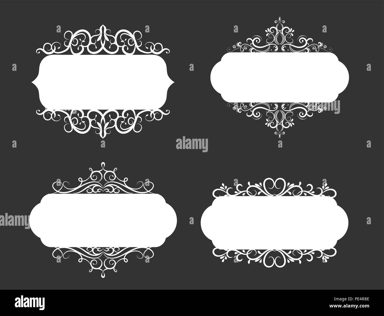Vector illustration of old style label Stock Vector Image & Art - Alamy