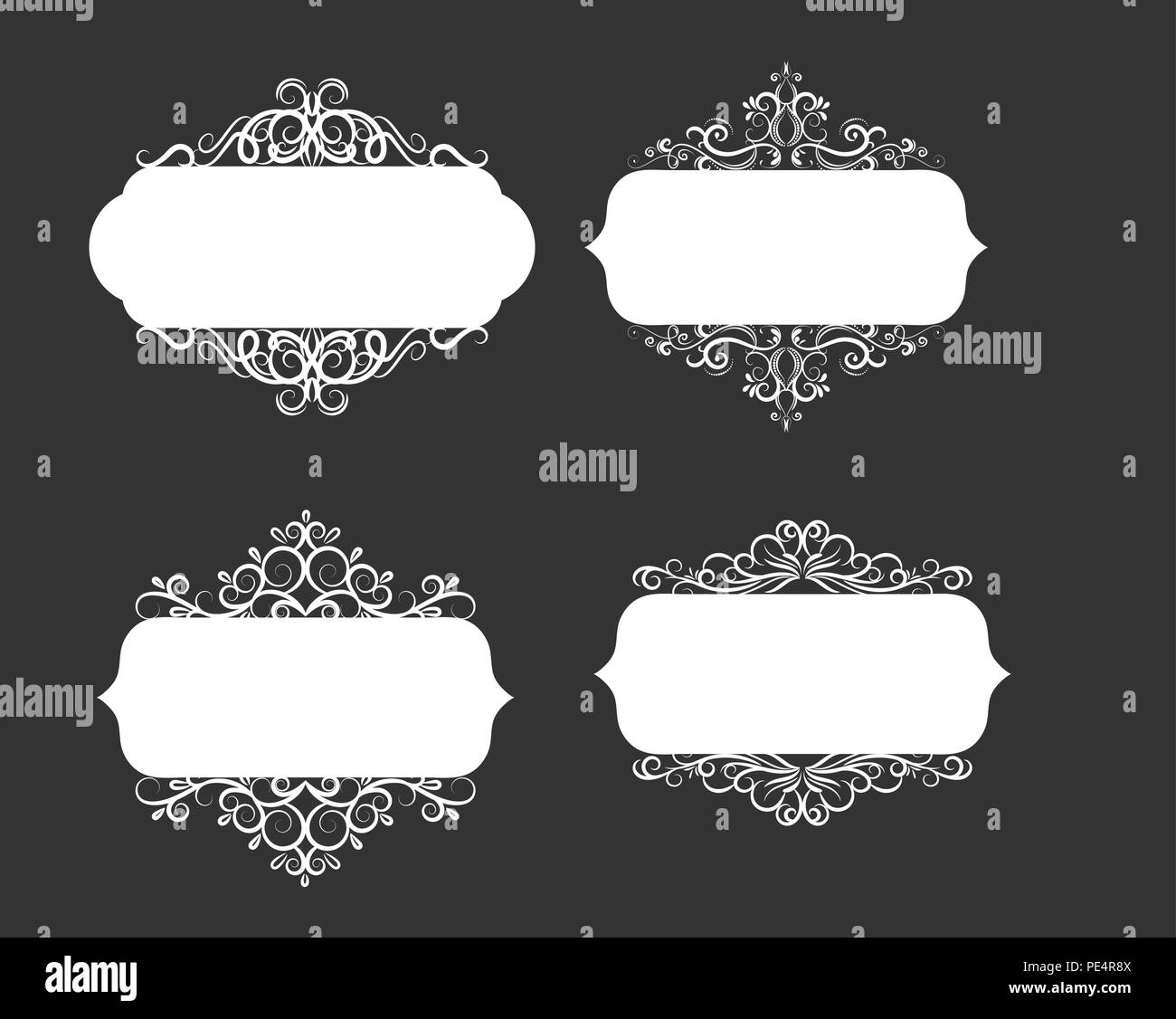 Vector illustration of old style label Stock Vector Image & Art - Alamy