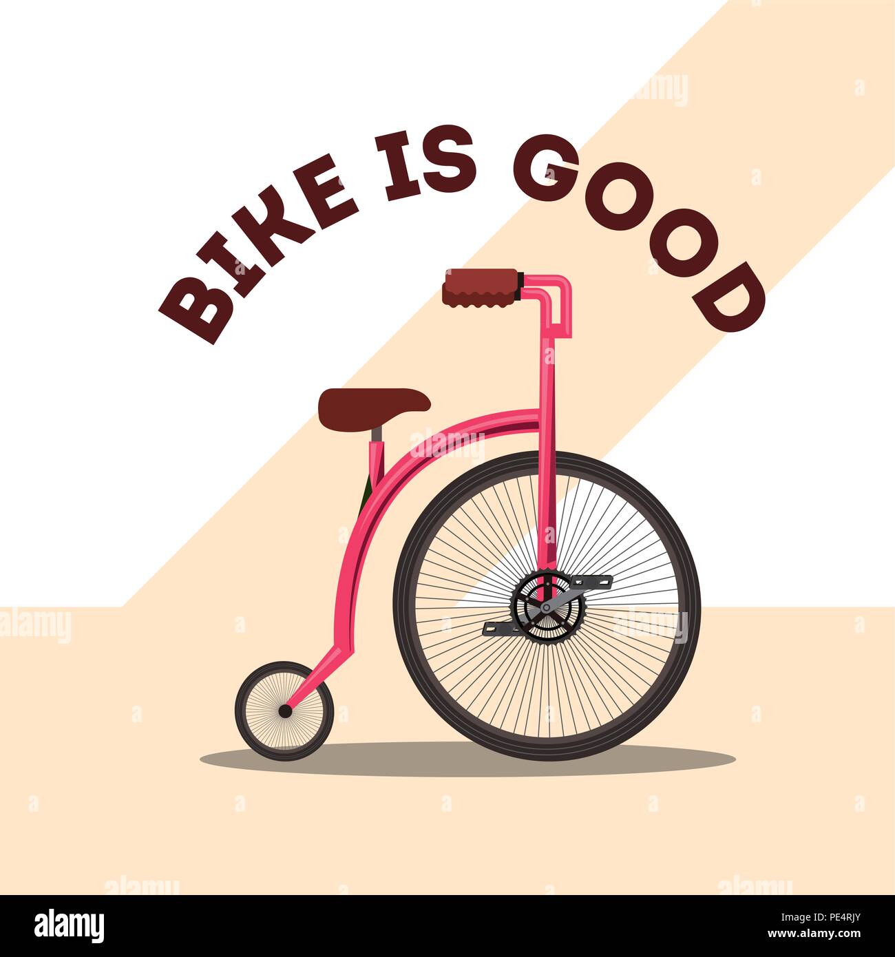 bike ride is good design card style Stock Vector Image & Art - Alamy