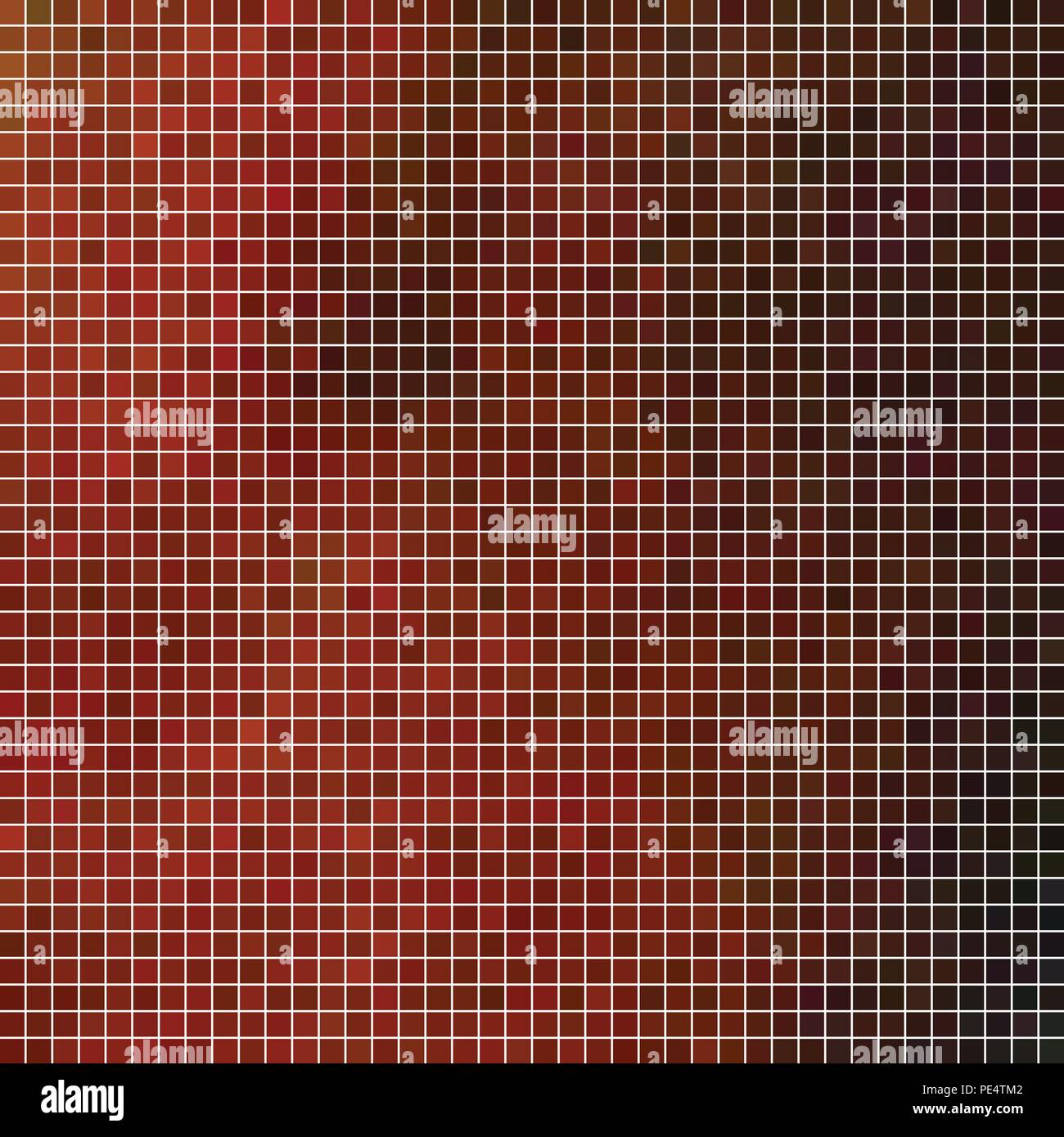abstract vector square pixel mosaic background - orange Stock Vector ...