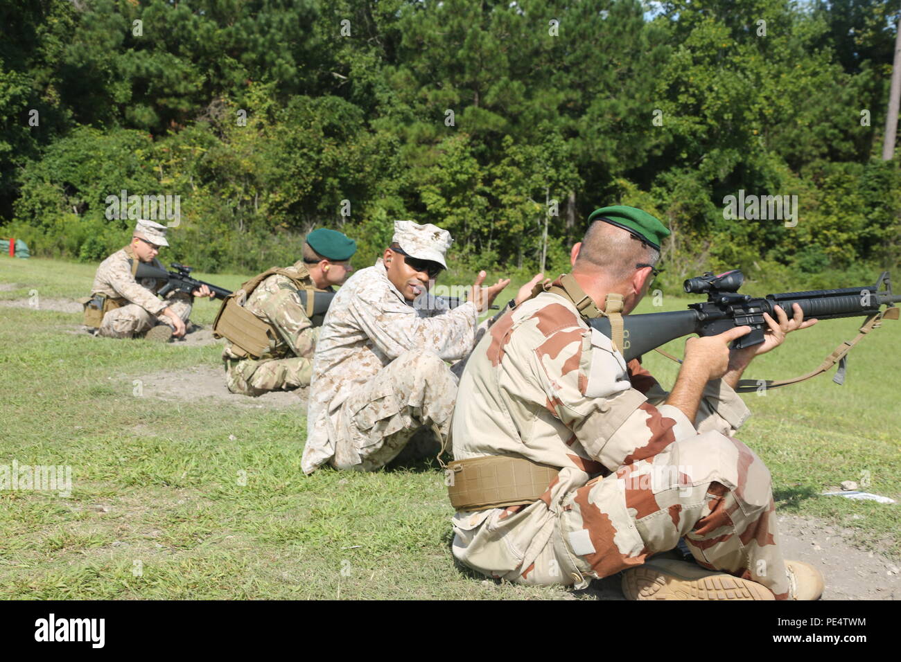 U.S. Marine Corps Capt. Toussaint J. Jackson, an infantry officer with ...