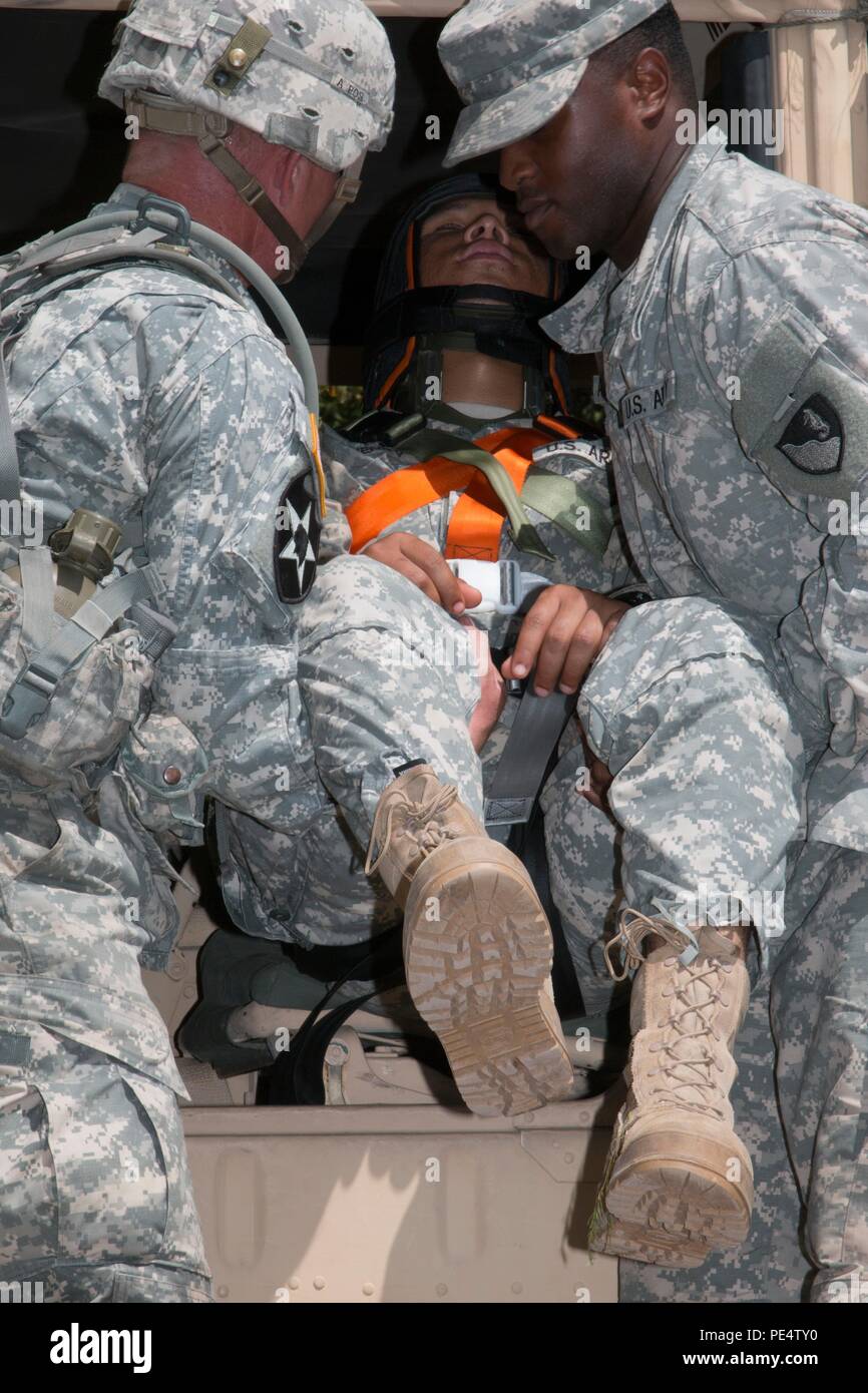 Staff Sgt. Kyle McKee, a medic with 3rd Engineer Battalion, 3rd Armored ...