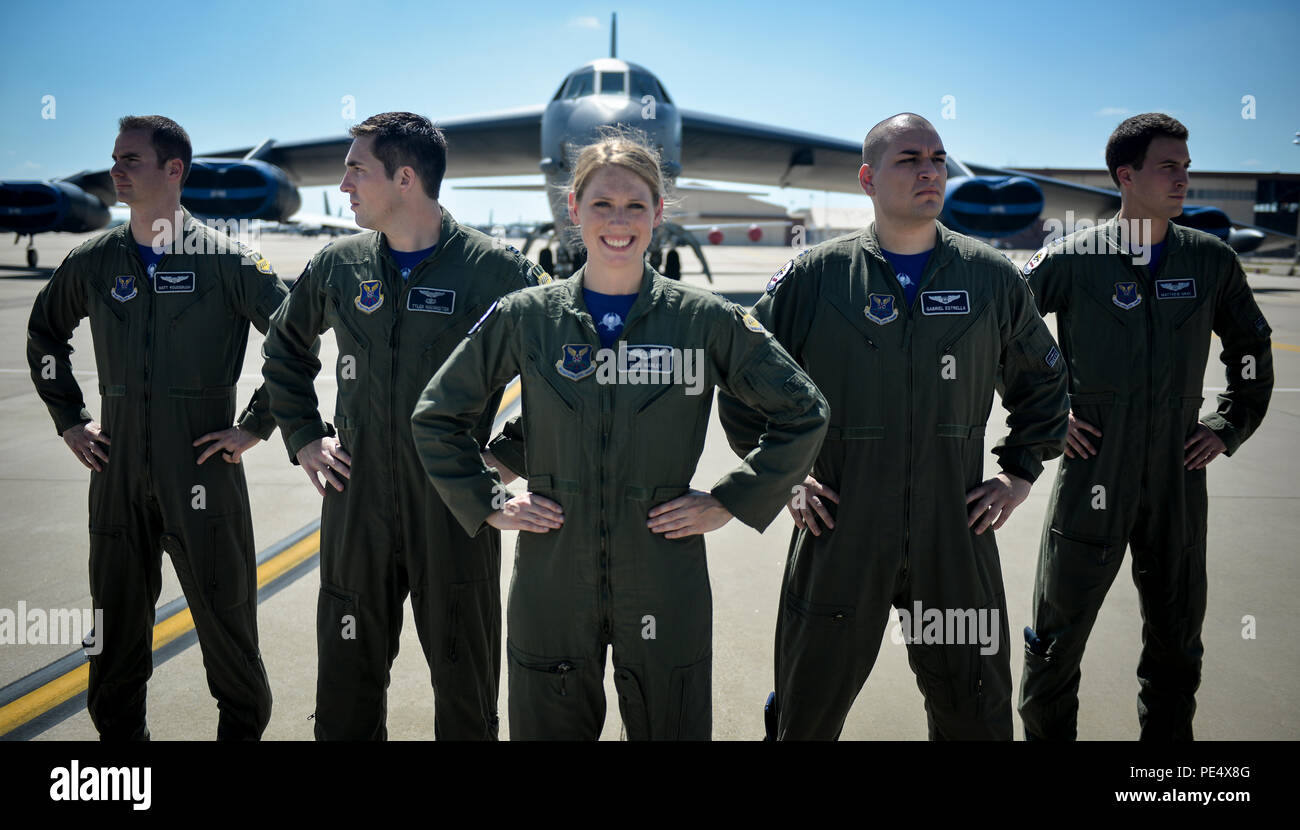 Your 2015 Global Strike Challenge Bomber Operations Team is pictured ...