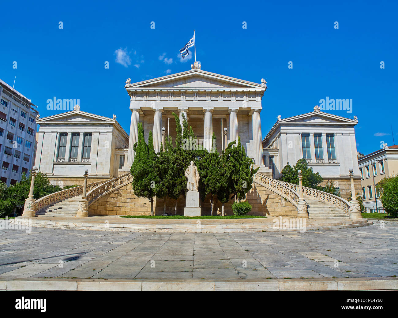 Athens neoclassical facade hi-res stock photography and images - Alamy