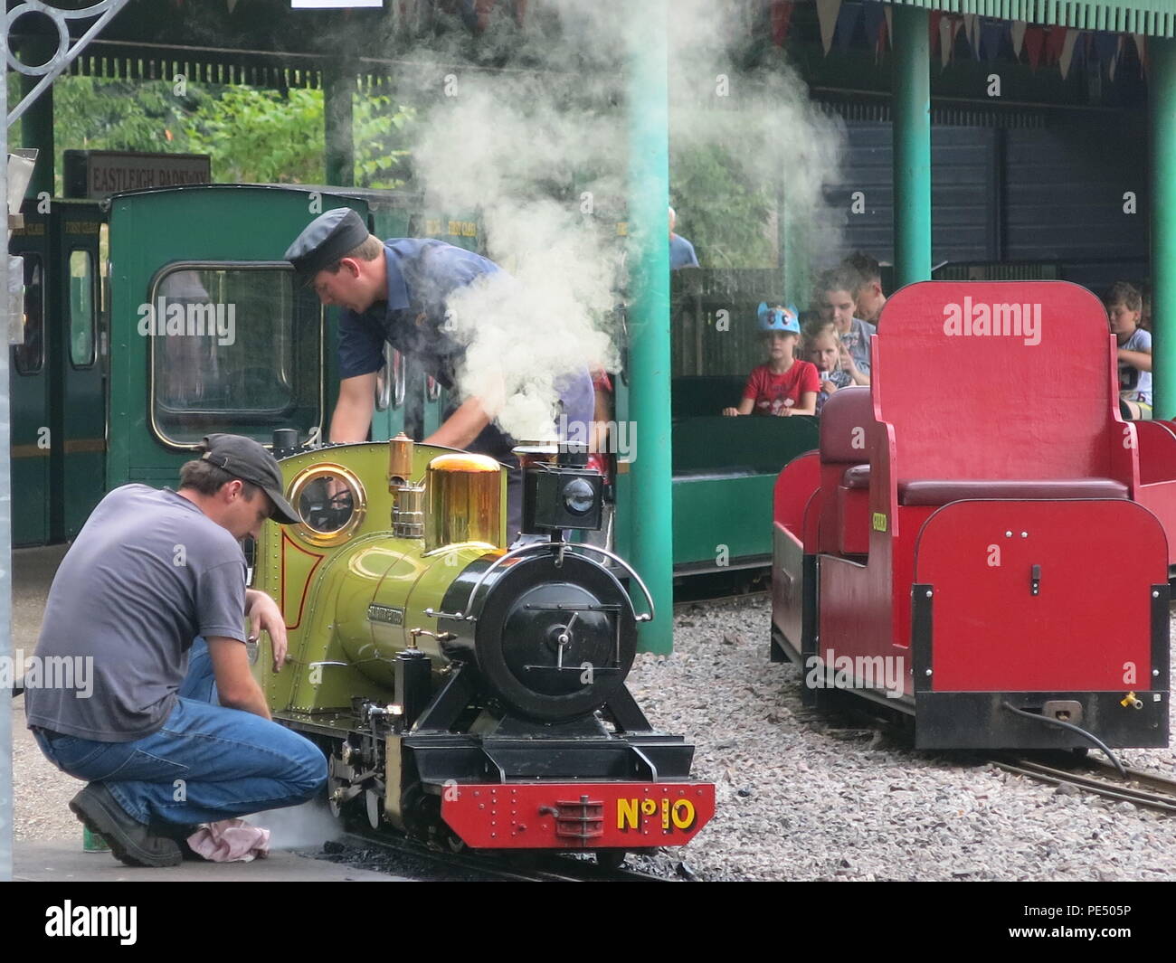 Eastleigh Lakeside Steam Railway is a great place to take the kids for ...
