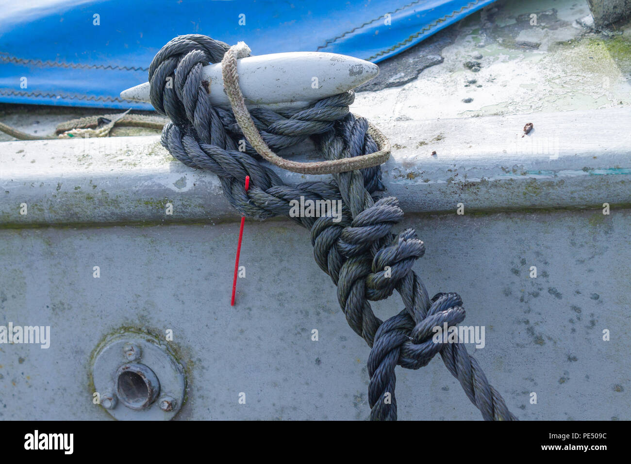 Cleat hitch knot hi-res stock photography and images - Alamy