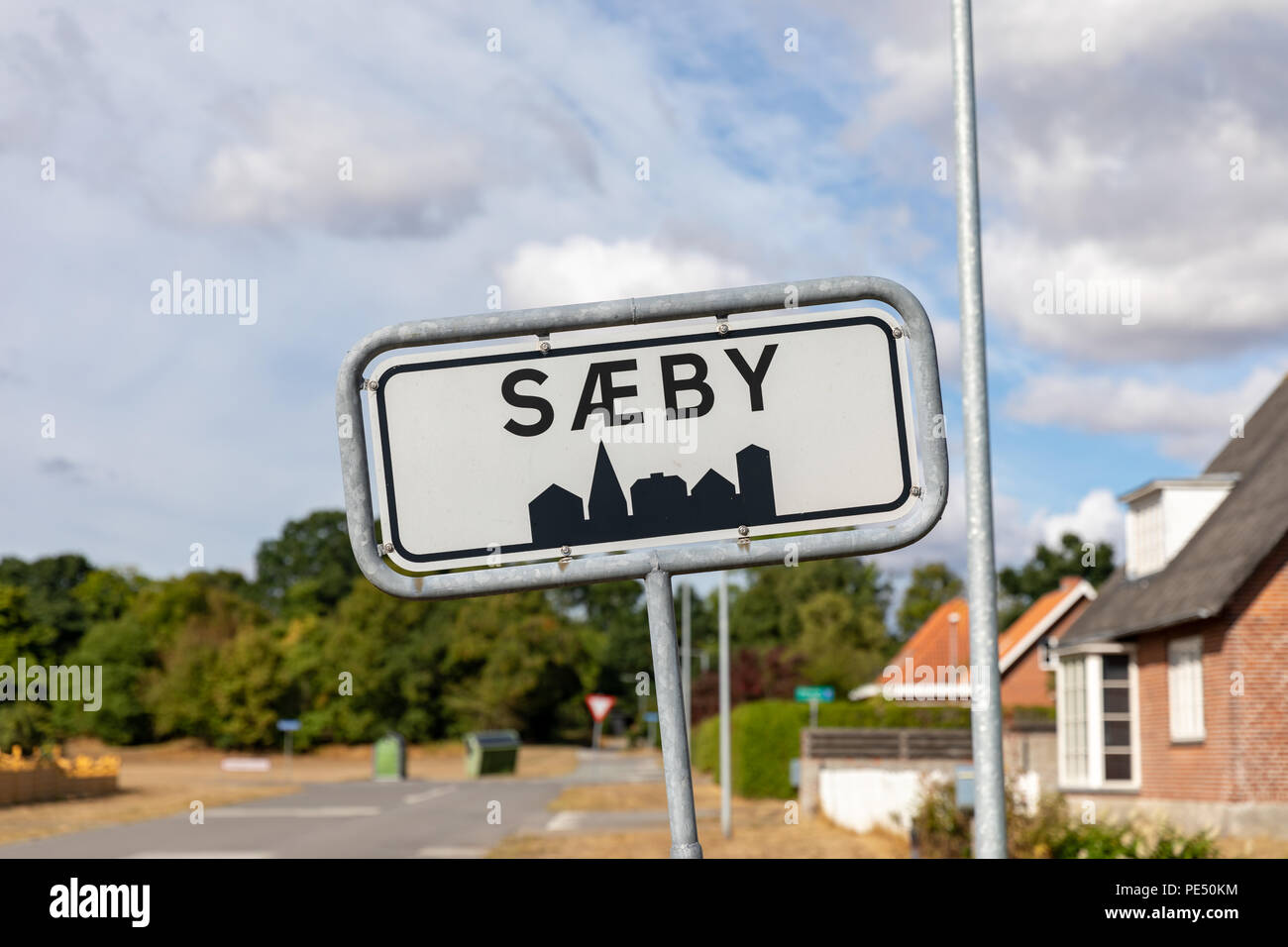 Danish city sign hi-res stock photography and images - Alamy
