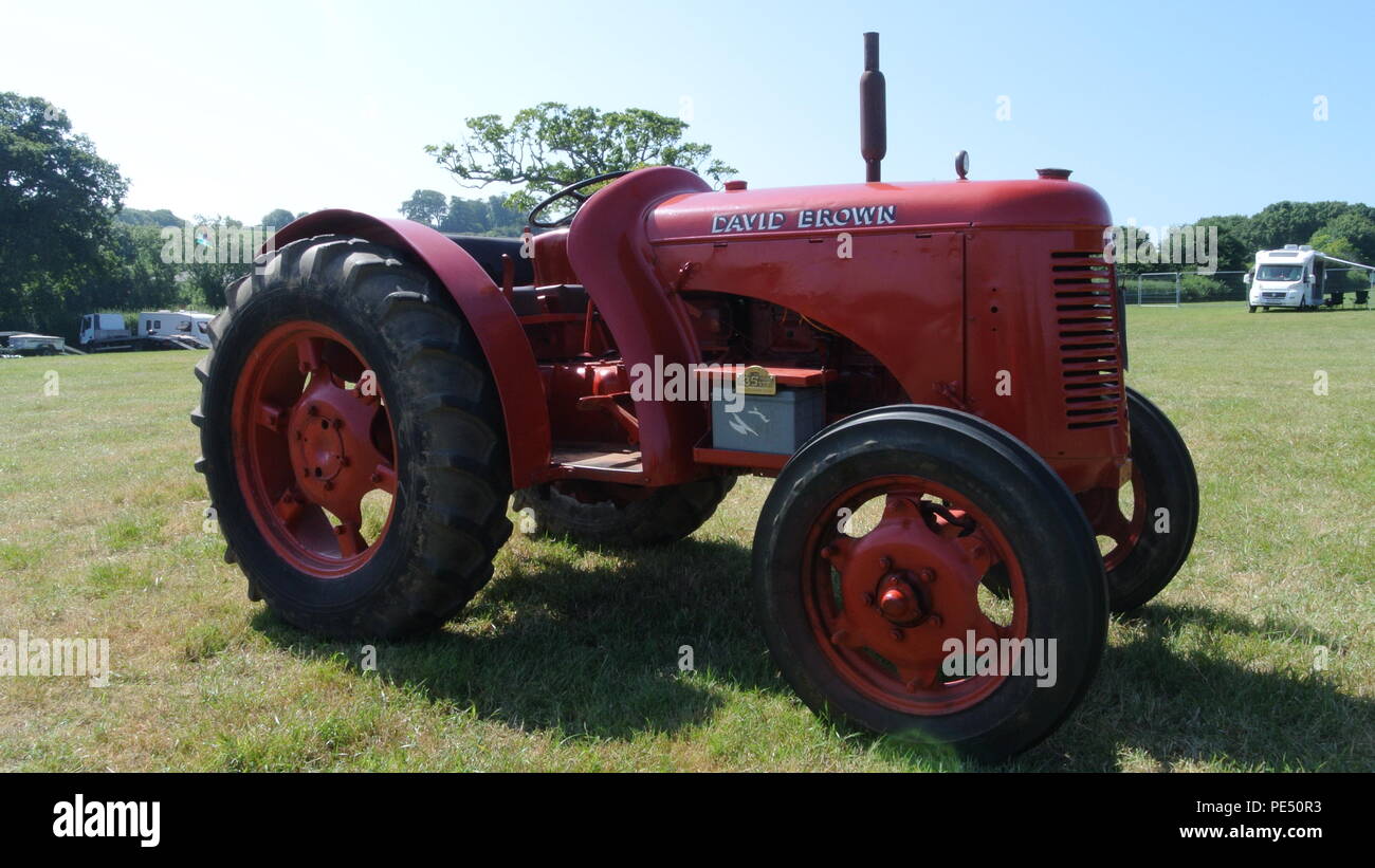 Vintage david brown traktoren hi-res stock photography and images - Alamy