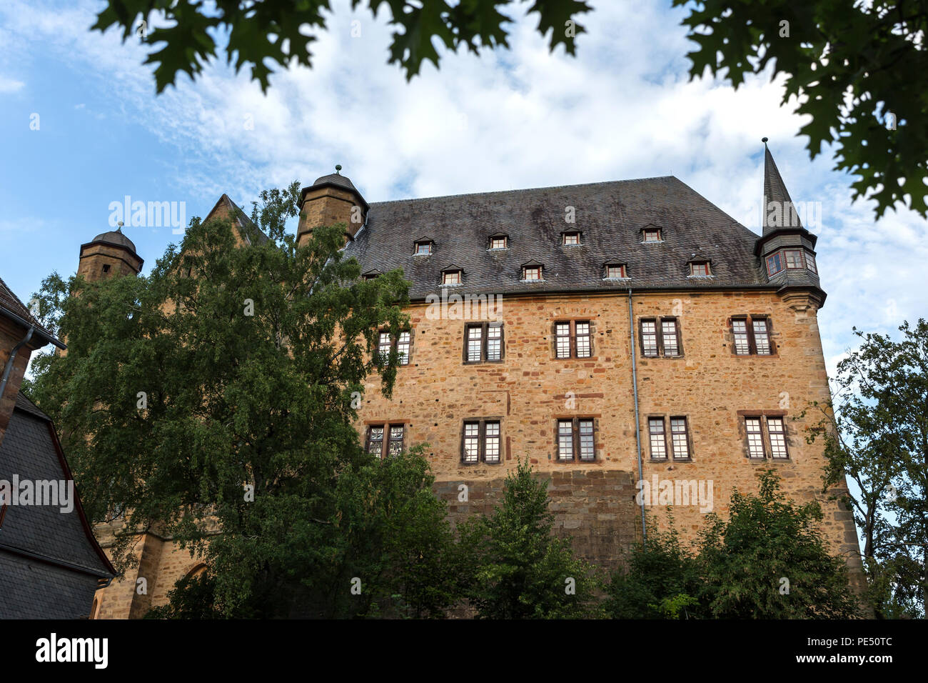 marburg castle germany Stock Photo - Alamy