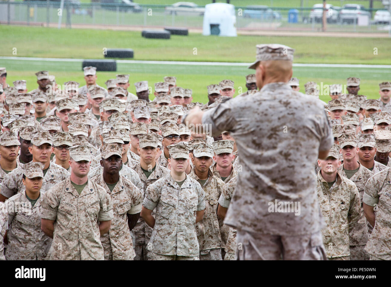 Mainside parade deck hi-res stock photography and images - Alamy
