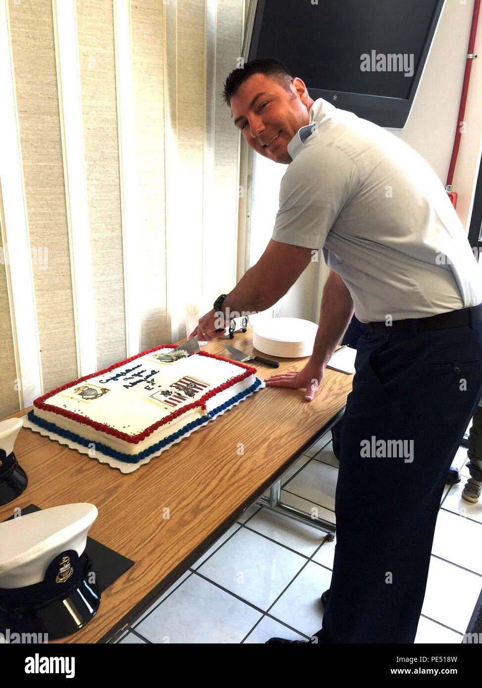 Chief Petty Officer Anthony Kaminski, a boatswain's mate at Coast Guard ...