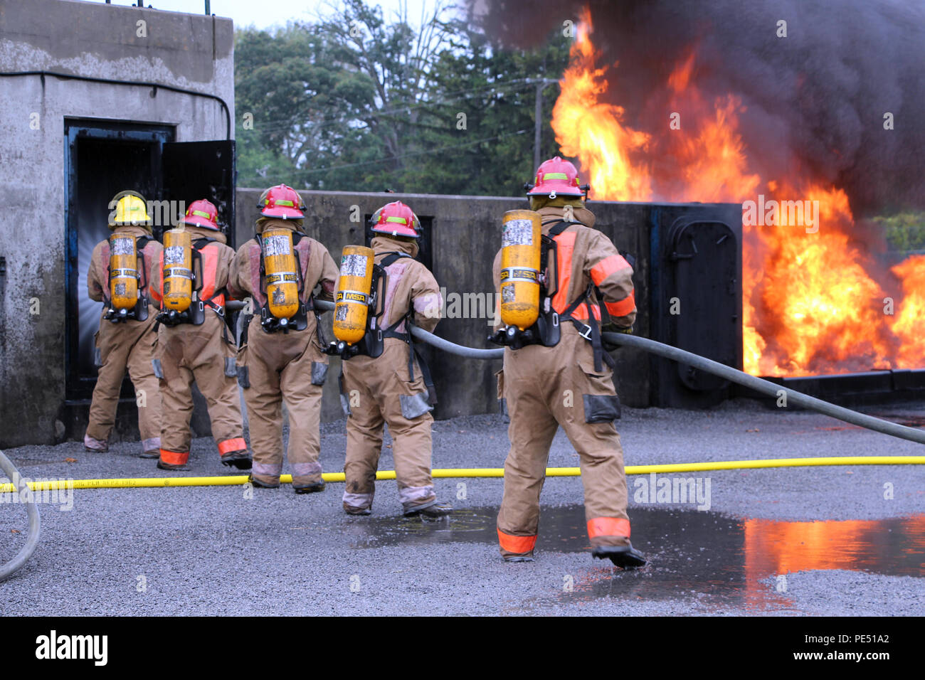 Crew members of Coast Guard Cutter Neah Bay, homeported in Cleveland ...